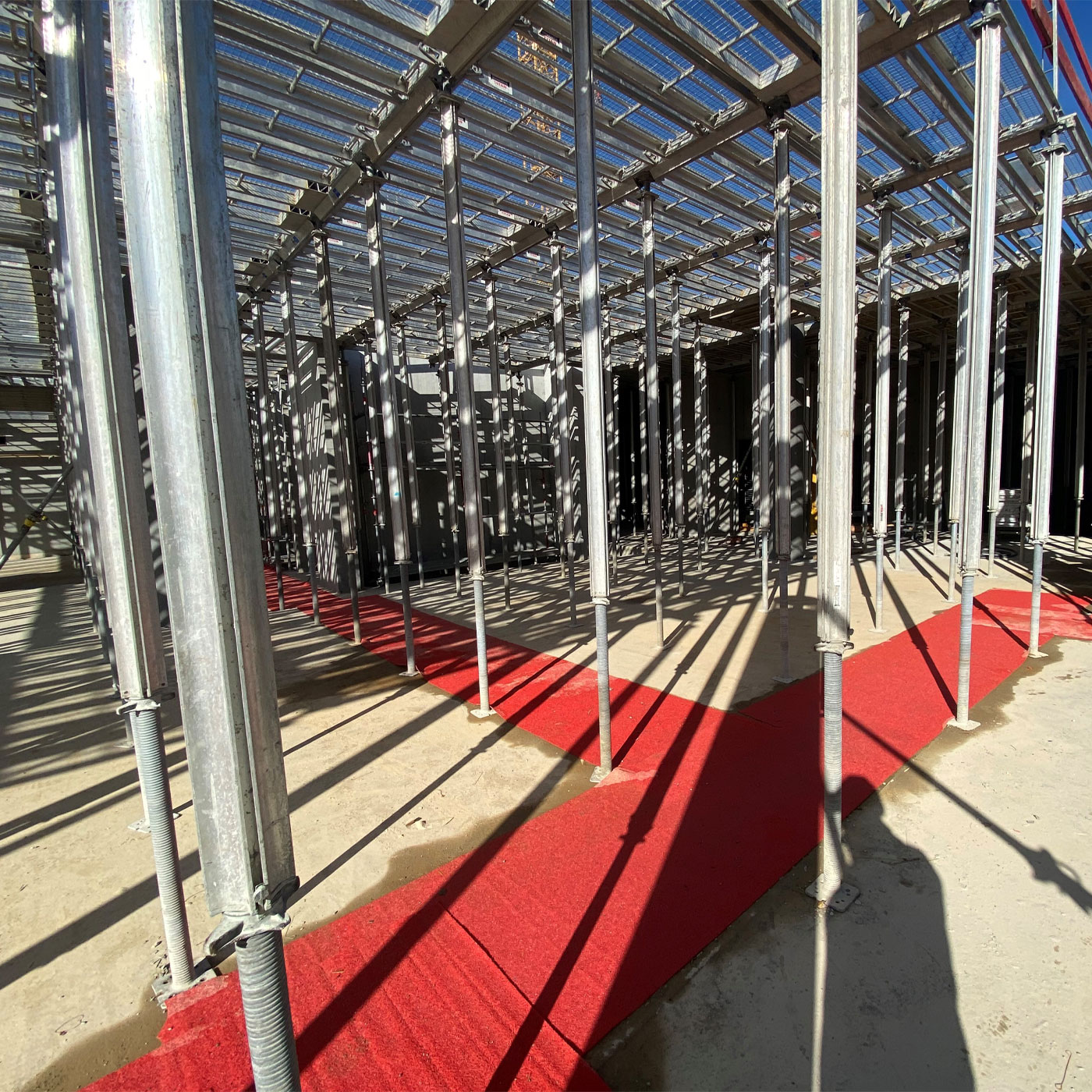 TITAN HV aluminium floor slab formwork - ISCHEBECK TITAN