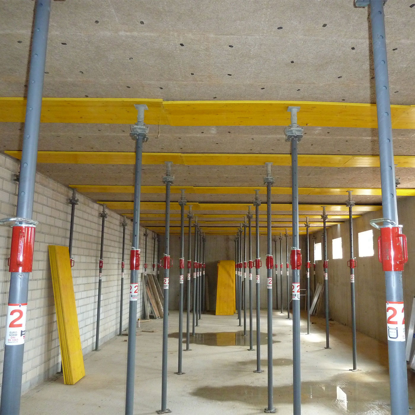 TITAN HV aluminium floor slab formwork - ISCHEBECK TITAN
