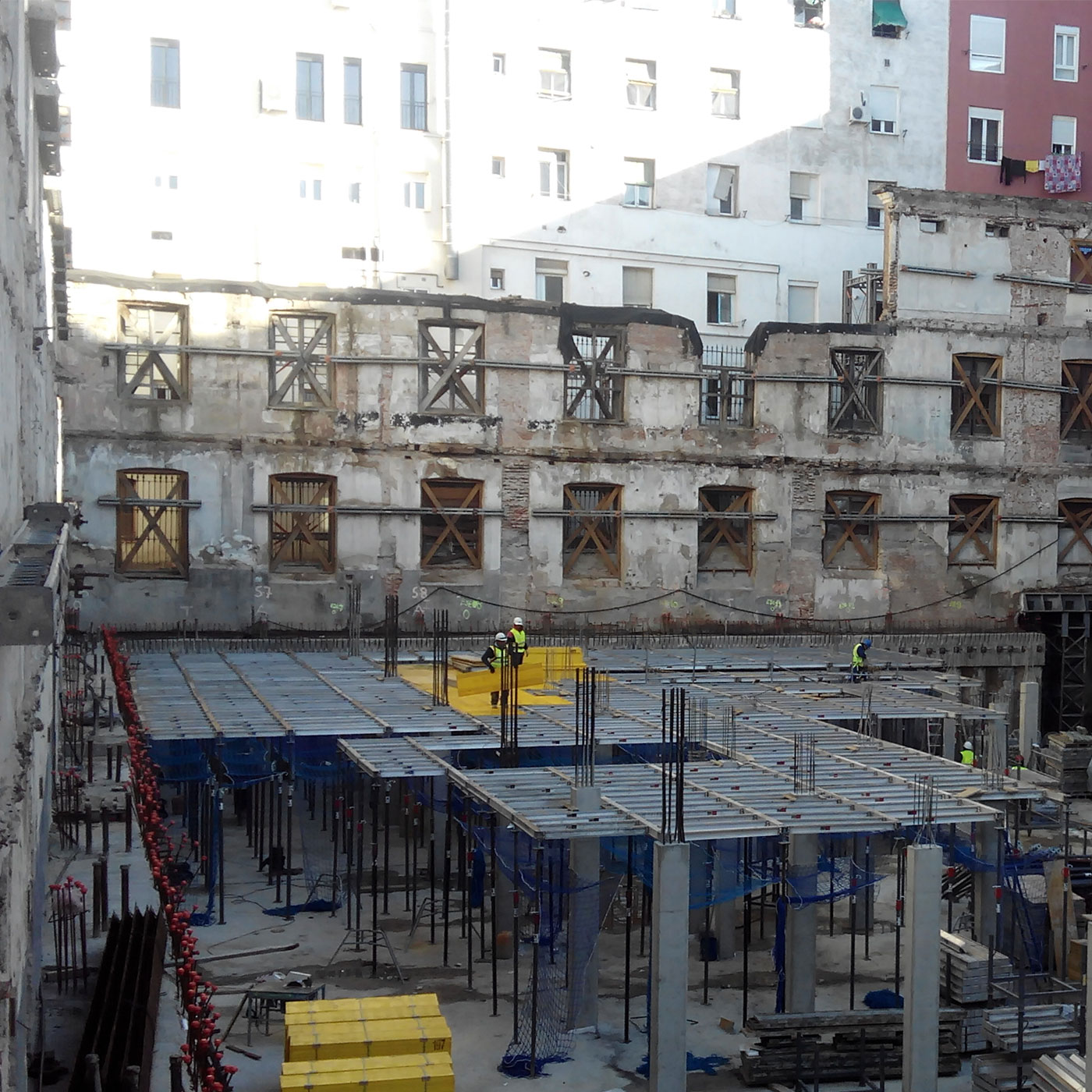 TITAN HV aluminium floor slab formwork - ISCHEBECK TITAN