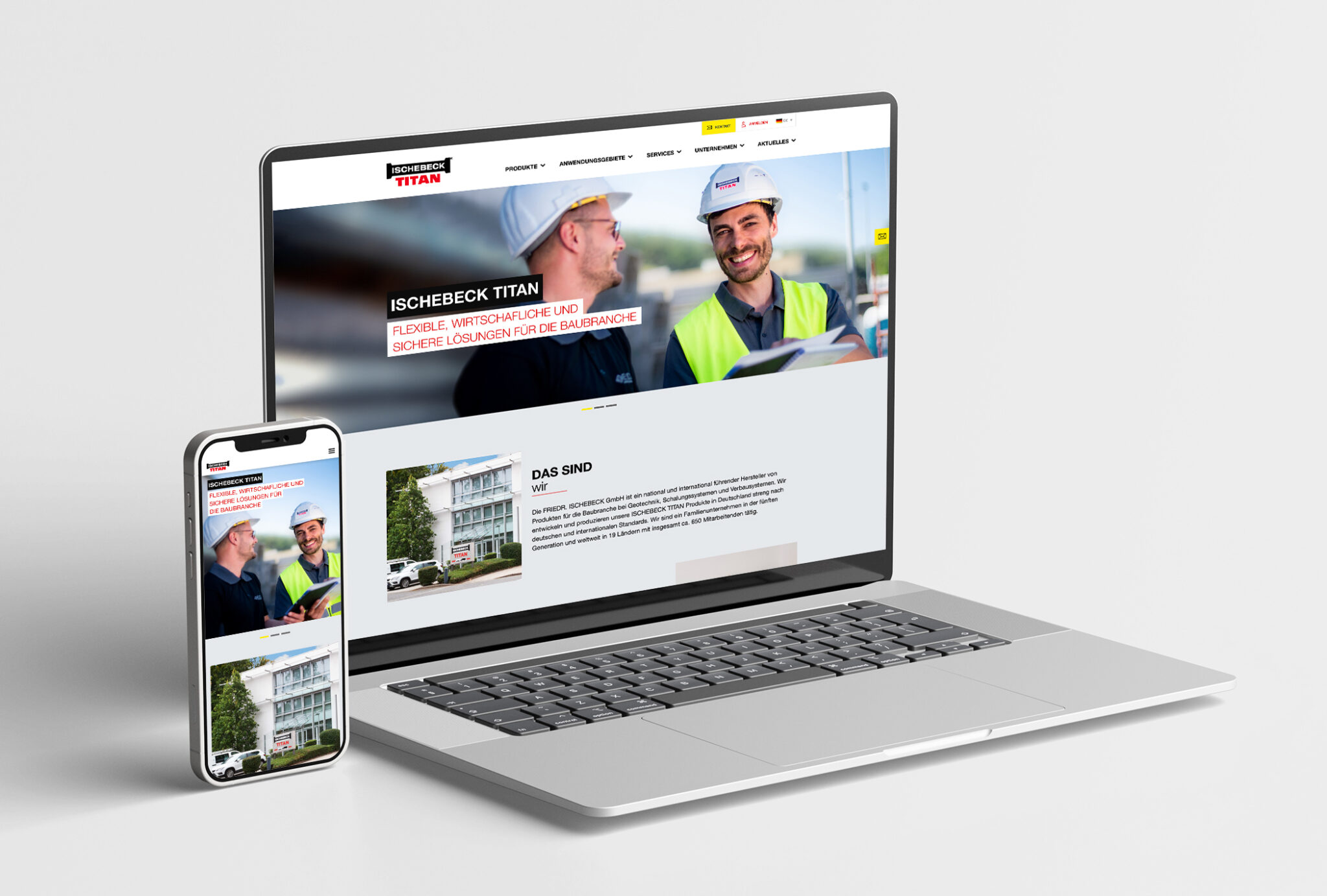 Willkommen auf unserer neuen Website! - ISCHEBECK TITAN - ISCHEBECK TITAN