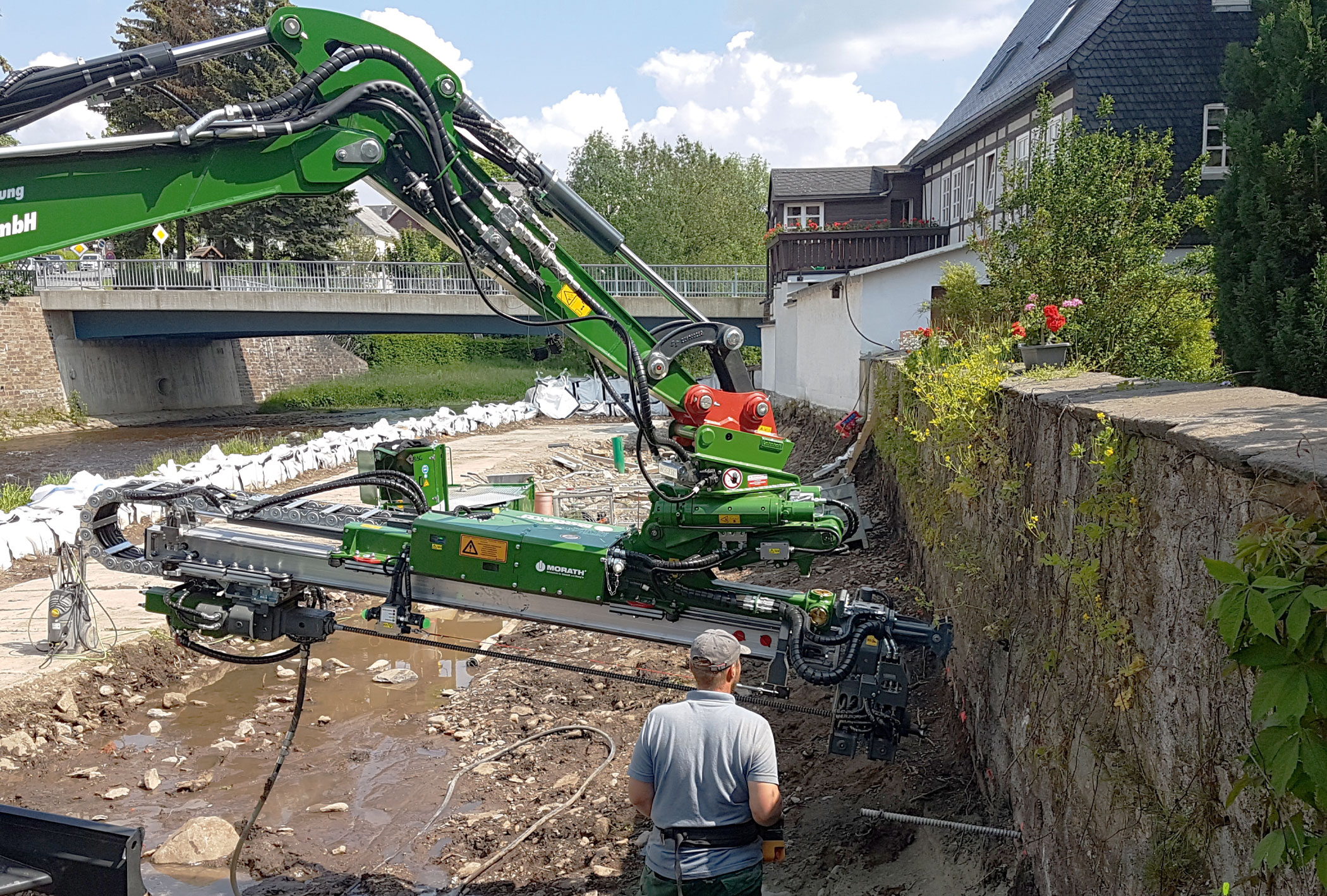 Upgrading works and deep foundations with TITAN micropiles: flood ...