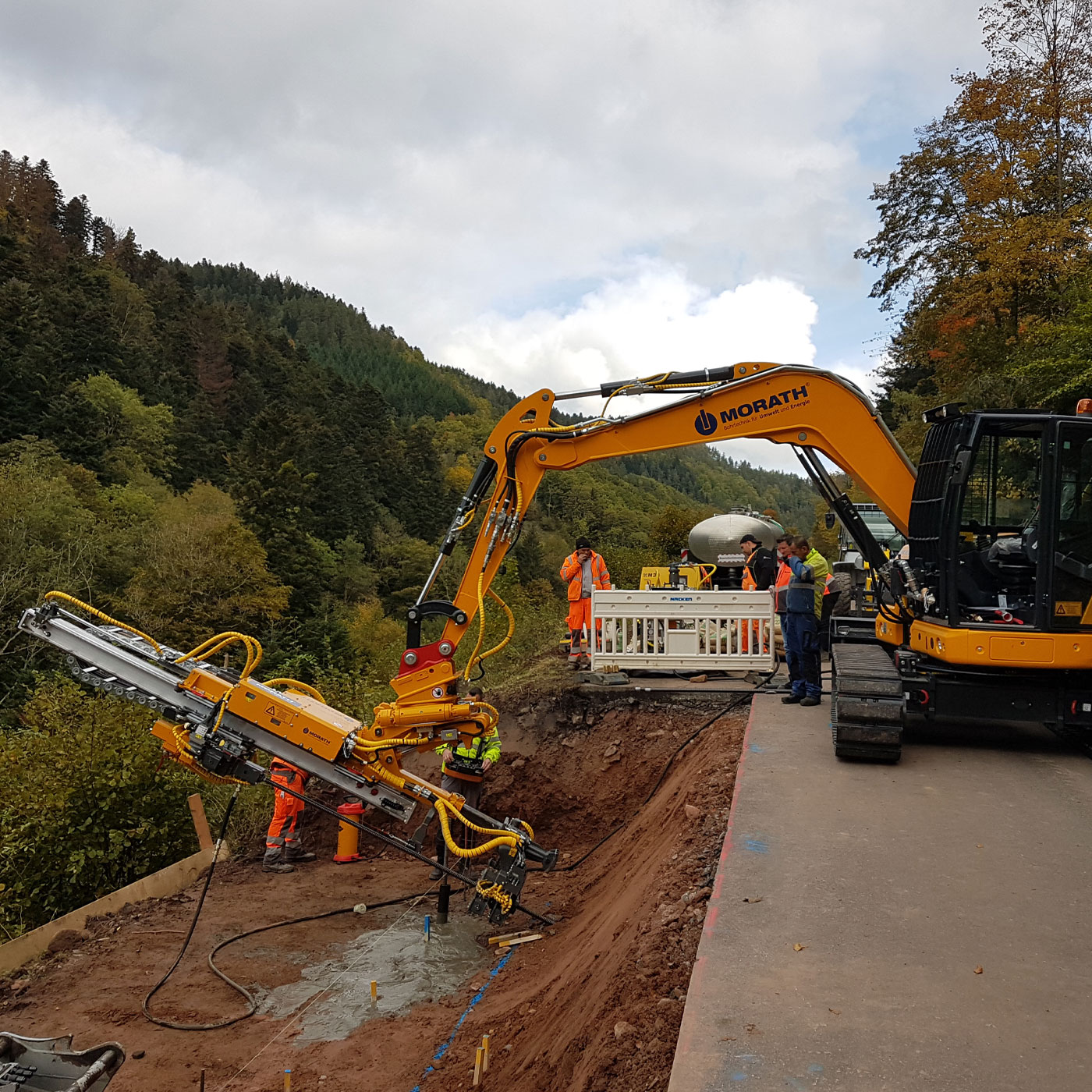 Anchorages with Micropile TITAN - ISCHEBECK TITAN