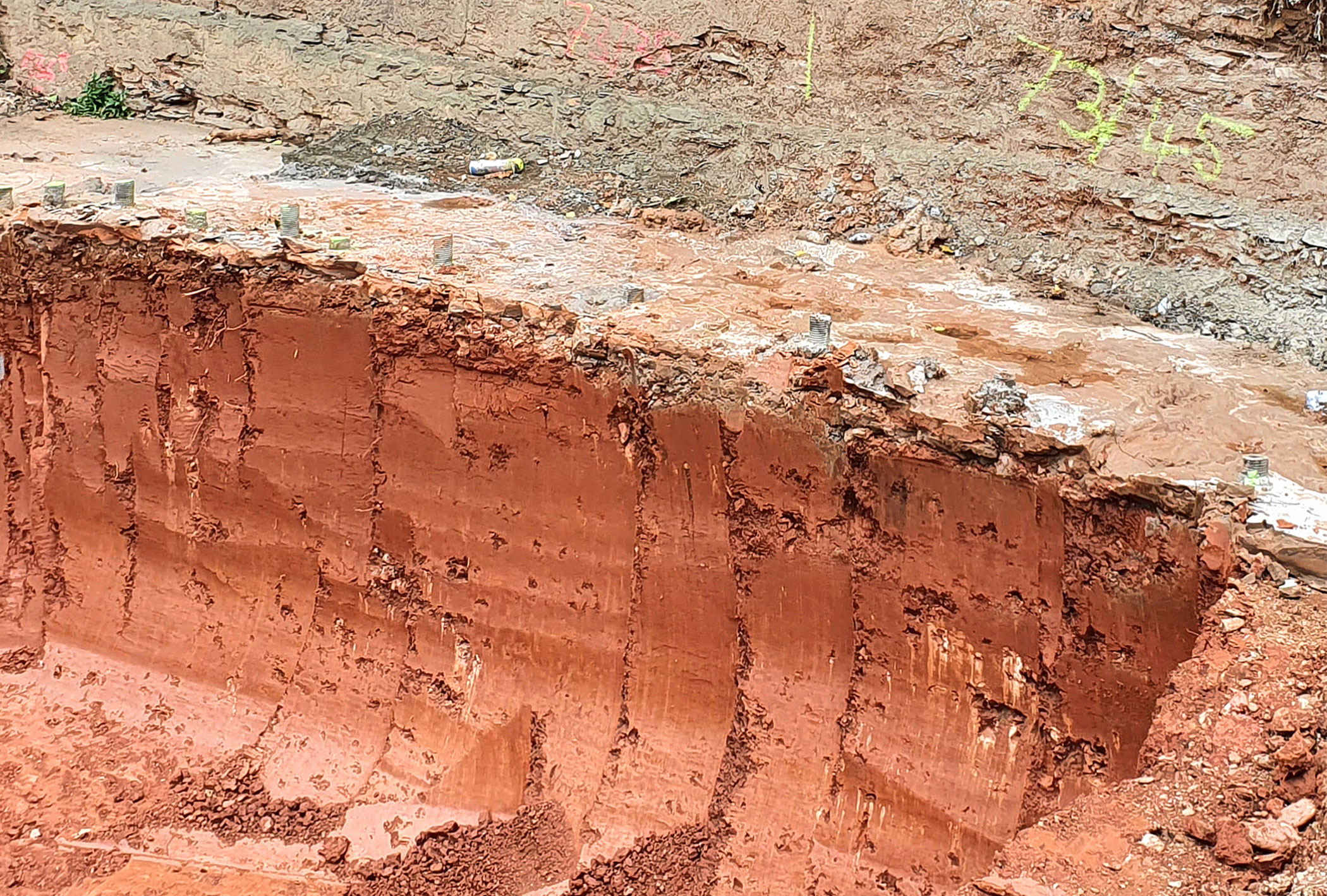 Excavation shoring with TITAN micropiles: new apartment block with ...