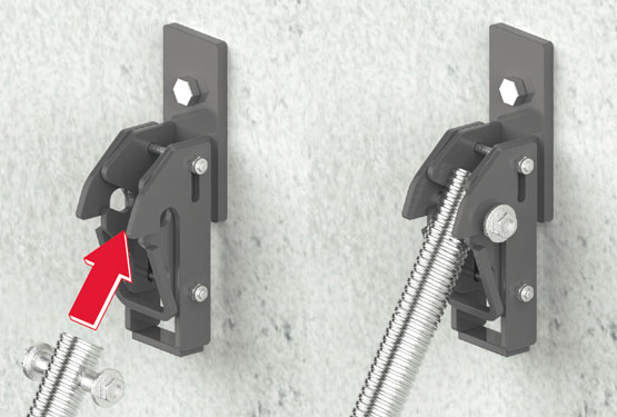 The push-pull prop quick connector: - ISCHEBECK TITAN - ISCHEBECK TITAN